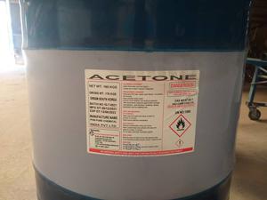 Acetone Solvent in Central Division - Manufacturing Materials ...