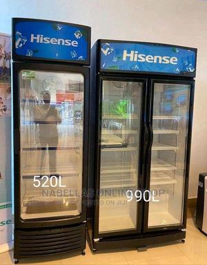 Hisense Single 520L Display Fridge/ Showcase Fridge On Left in Central ...