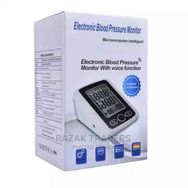 Electronic Blood Pressure Monitor With Voice Function in Central ...
