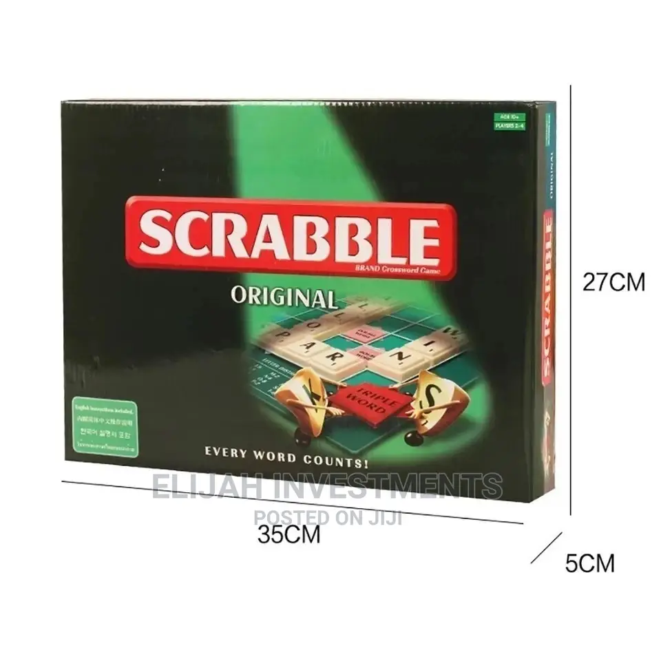 Scrable Original Game in Central Division - Books & Table Games, Gates ...