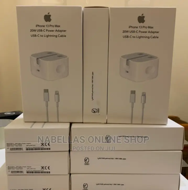 Original iPhone 13 Pro Max 20w USB-C Power Adapter in Central Division ...