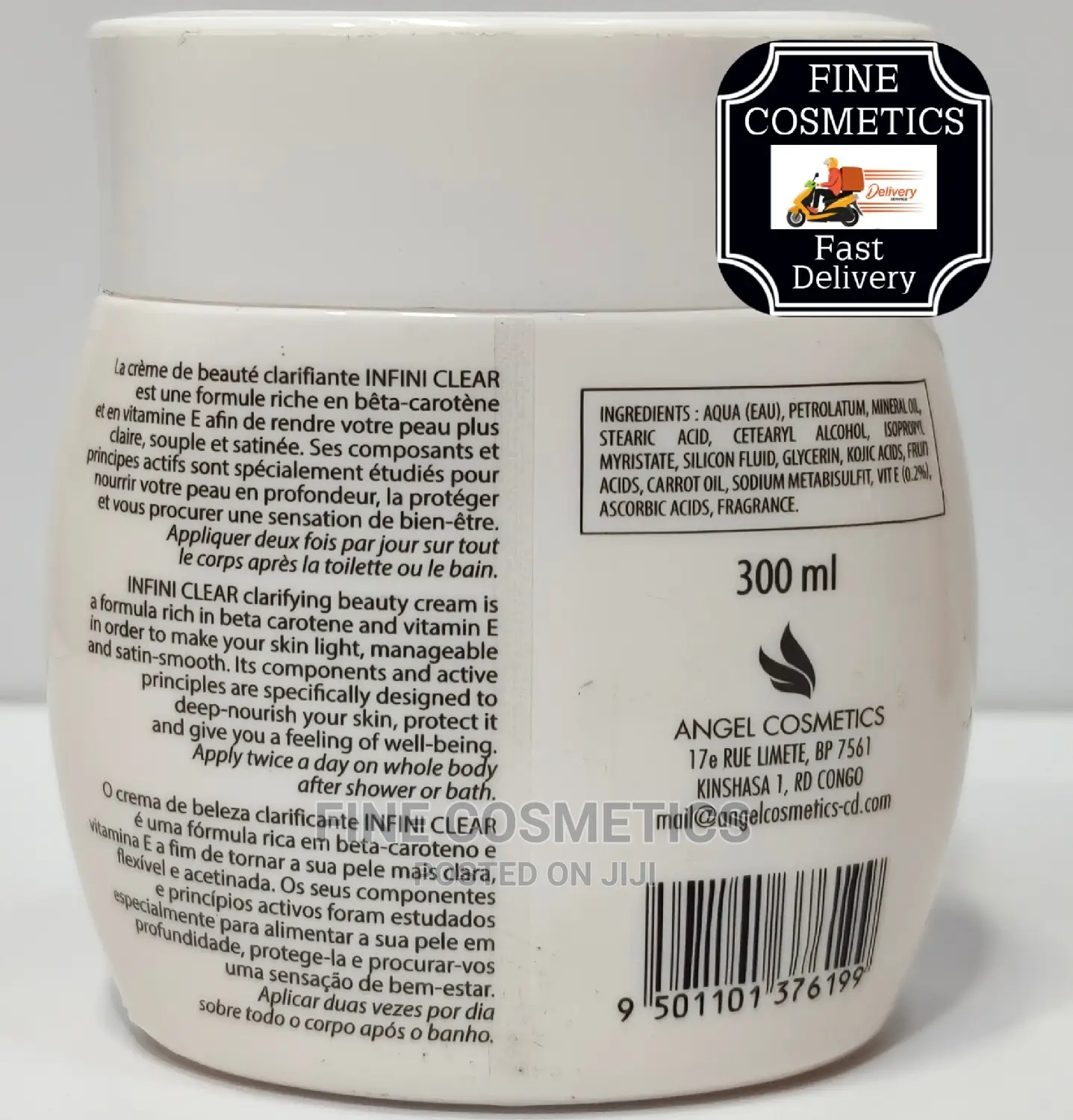 Original INFINI CLEAR Set of Cream, Oil and Soap in Central Division ...