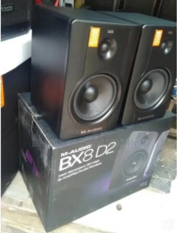 M-Audio BX8 D2 Studio Monitor Speakers in Central Division - Audio ...