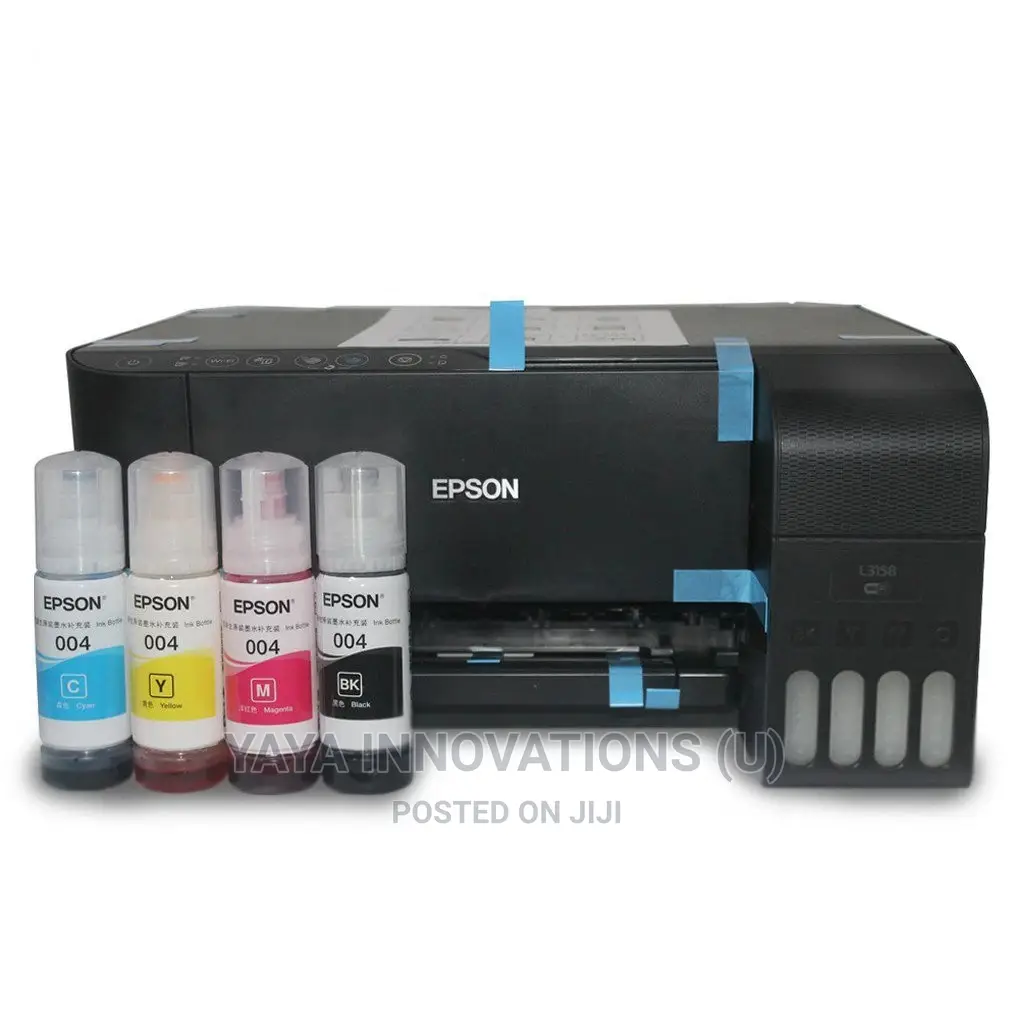Epson L3158 Wi-Fi Ink Tank Printer With 4 Original Ink in Central ...