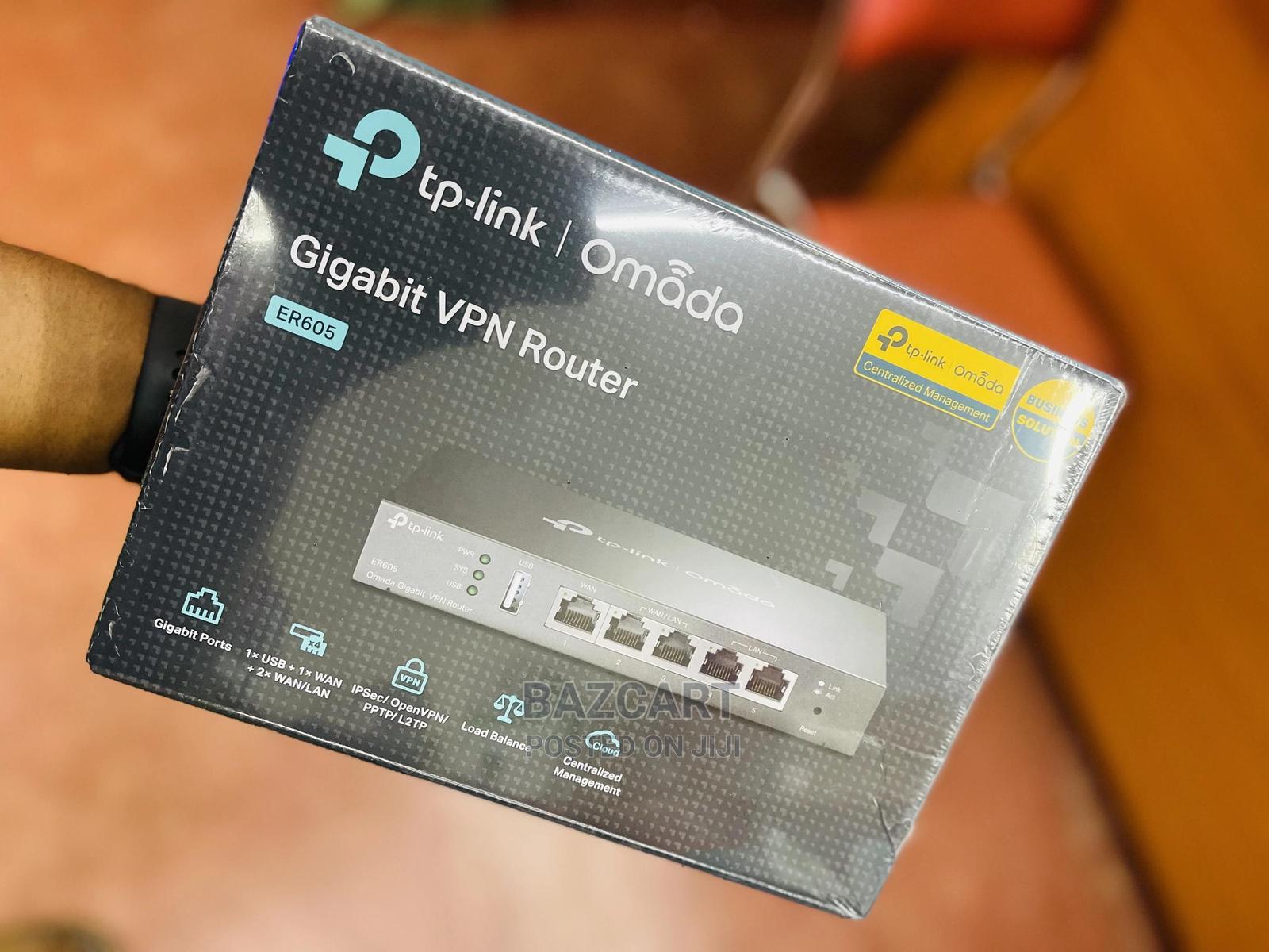 Tp-Link ER605 | Multi-Wan Wired VPN Router | Up to 4 Gigabit in Central ...