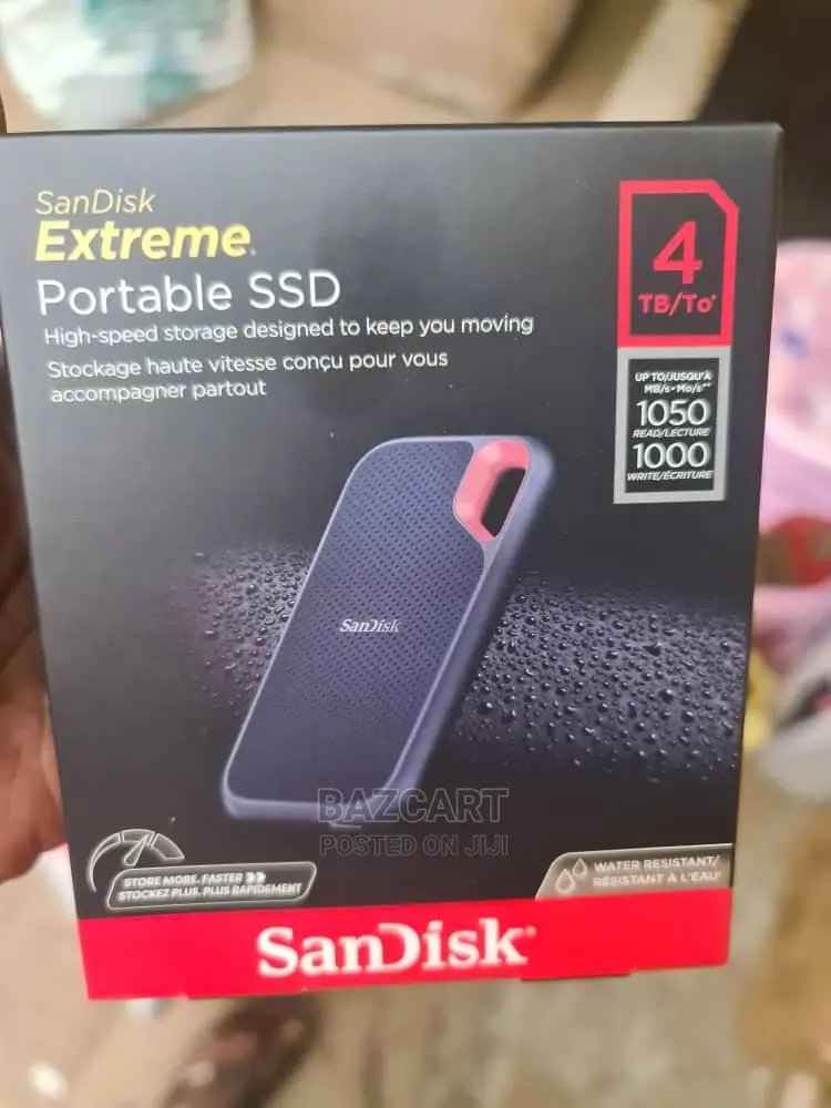 4tb Sandisk Extreme Portable SSD 1050mb/S in Central Division ...