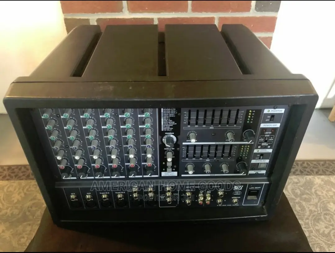 Yamaha Mixer EMX 68s - Powered Amp/Mixer, All in One Setup in Central ...