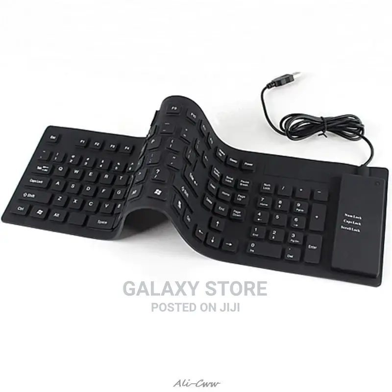 Portable Flexible Rubber Keyboard(Usb) Wired for Pc in Central Division ...