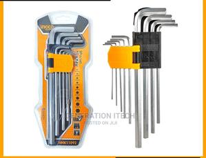 Ingco Hex Key Set- 9 Pieces (Allen Key) in Central Division - Hand ...