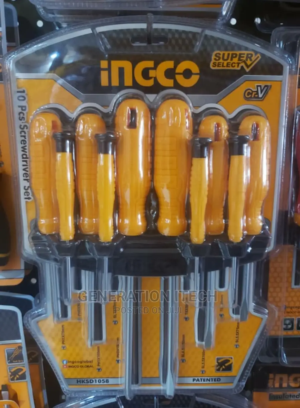 Ingco 10 Pcs Screwdriver and Precision Screwdriver Set in Central ...