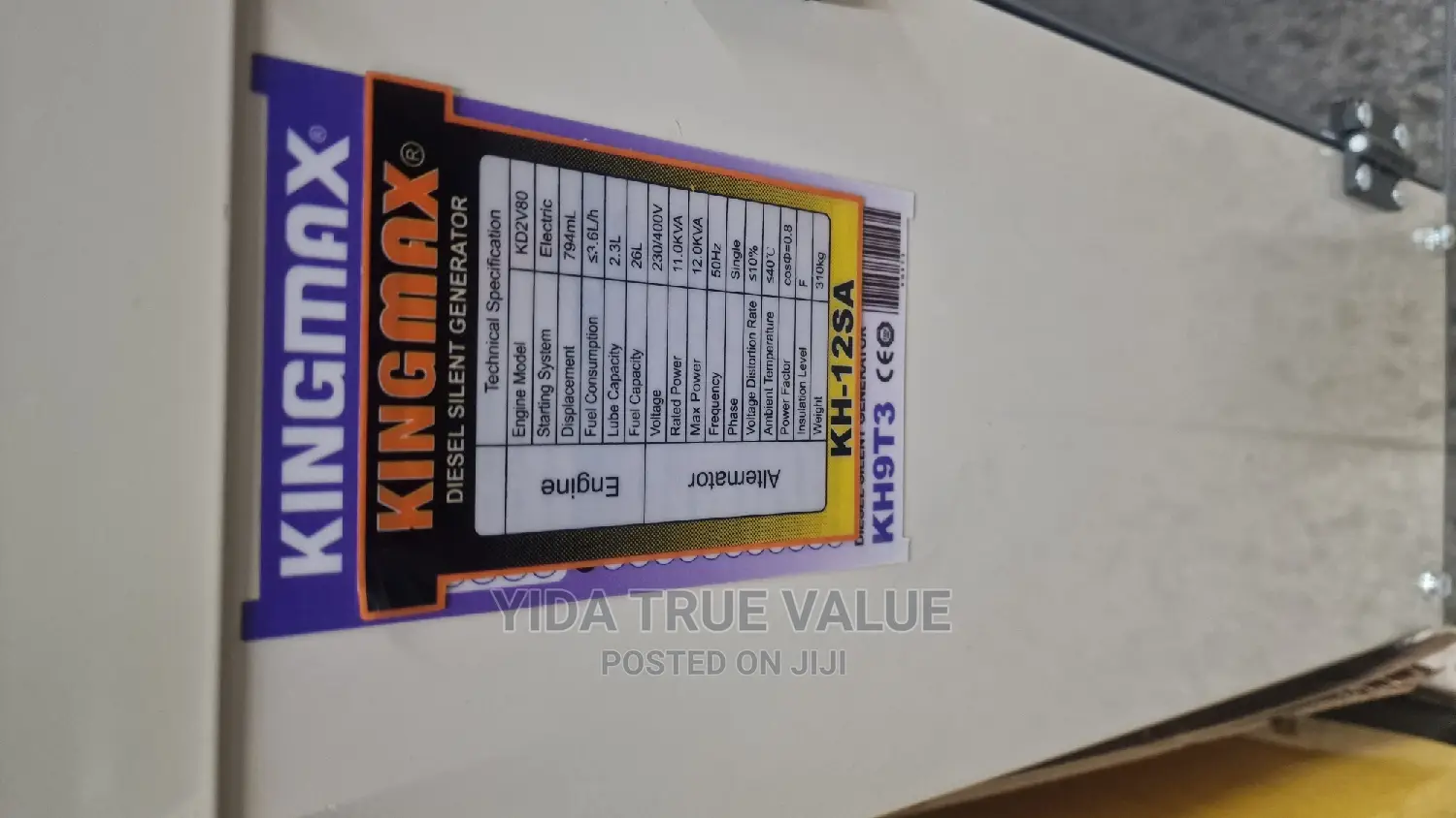 Kingmax Silent Diesel-powered Generator in Central Division ...