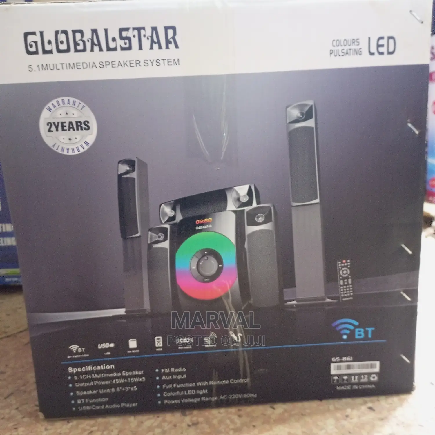 Globalstar Speaker GS-861 for sale - Marval Price: USh 350,000 on Jiji ...