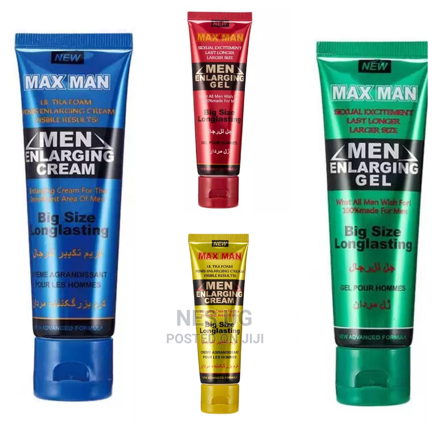 Big Size Long Lasting Men Enlarging Gel - New Maxman Cream in Central ...