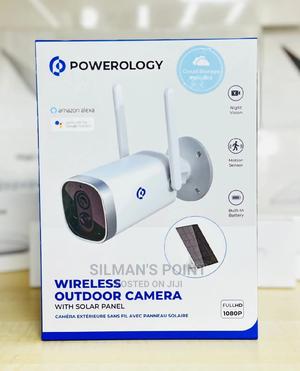 Powerology Wireless Outdoor Camera With Solar Panel in Central Division ...