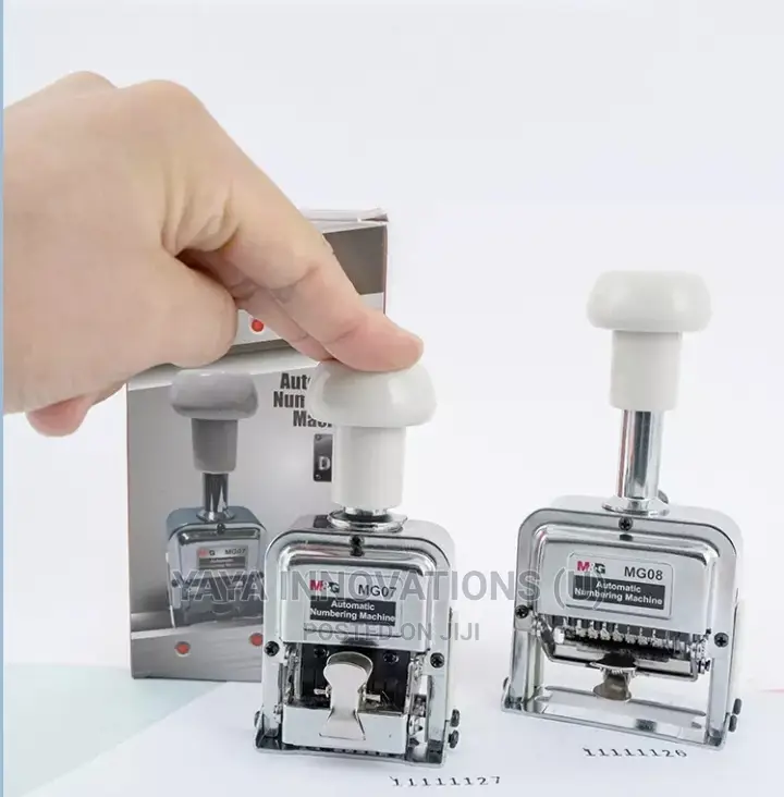 Automatic Numbering Stamp 6 Digits in Central Division - Stationery ...