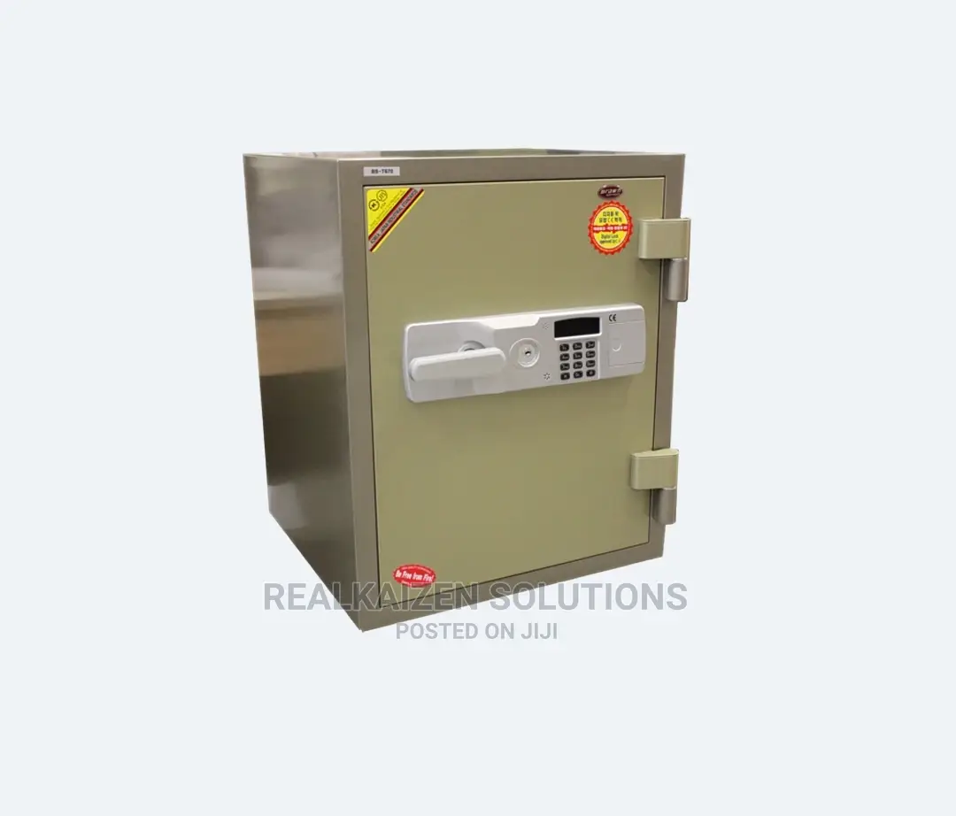 Korea UNIVERSAL Digital LCD Fireproof Handle Safe Box 120kg in Central ...