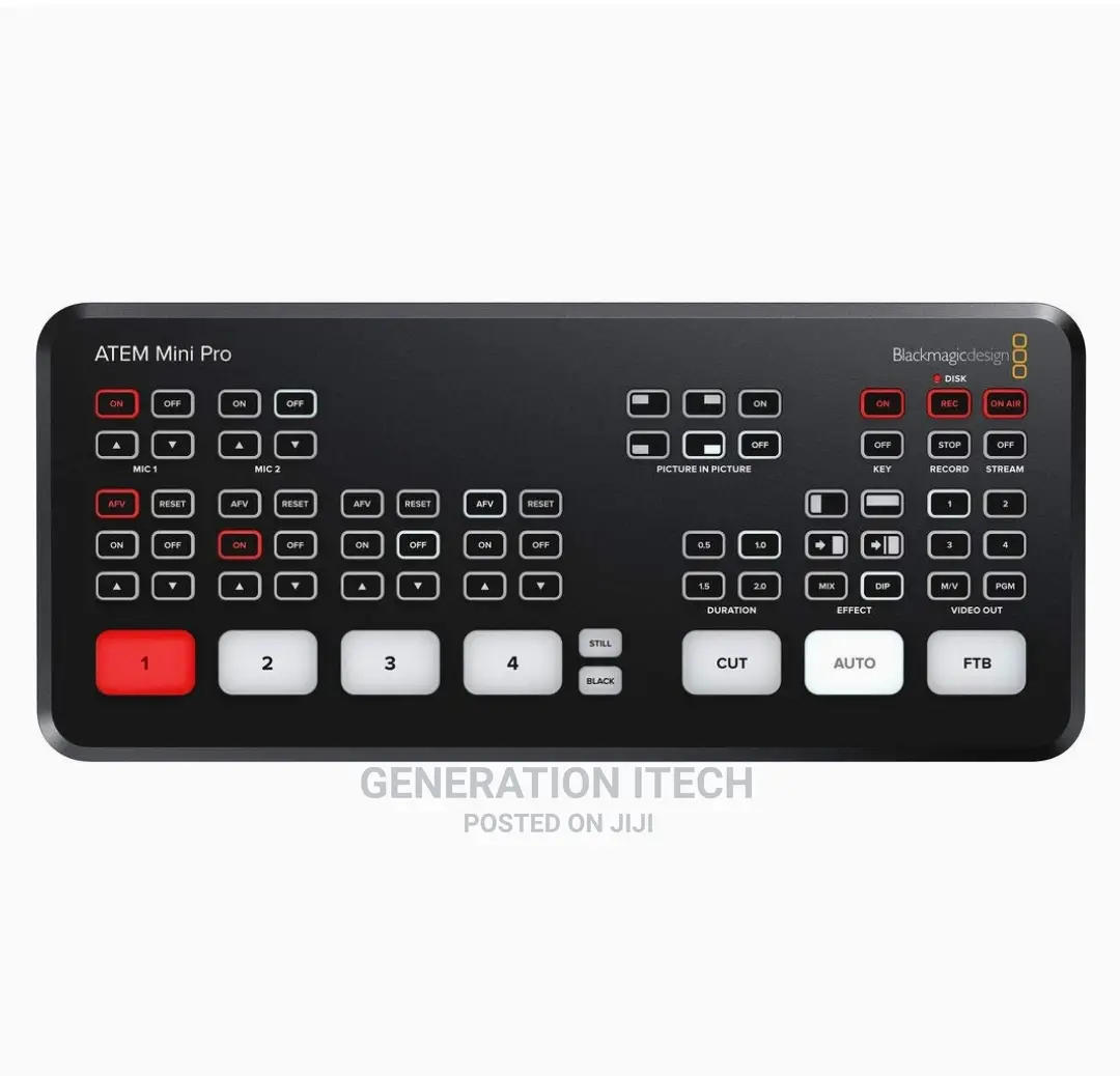 Atem Mini Pro Video Switcher in Central Division - Accessories ...