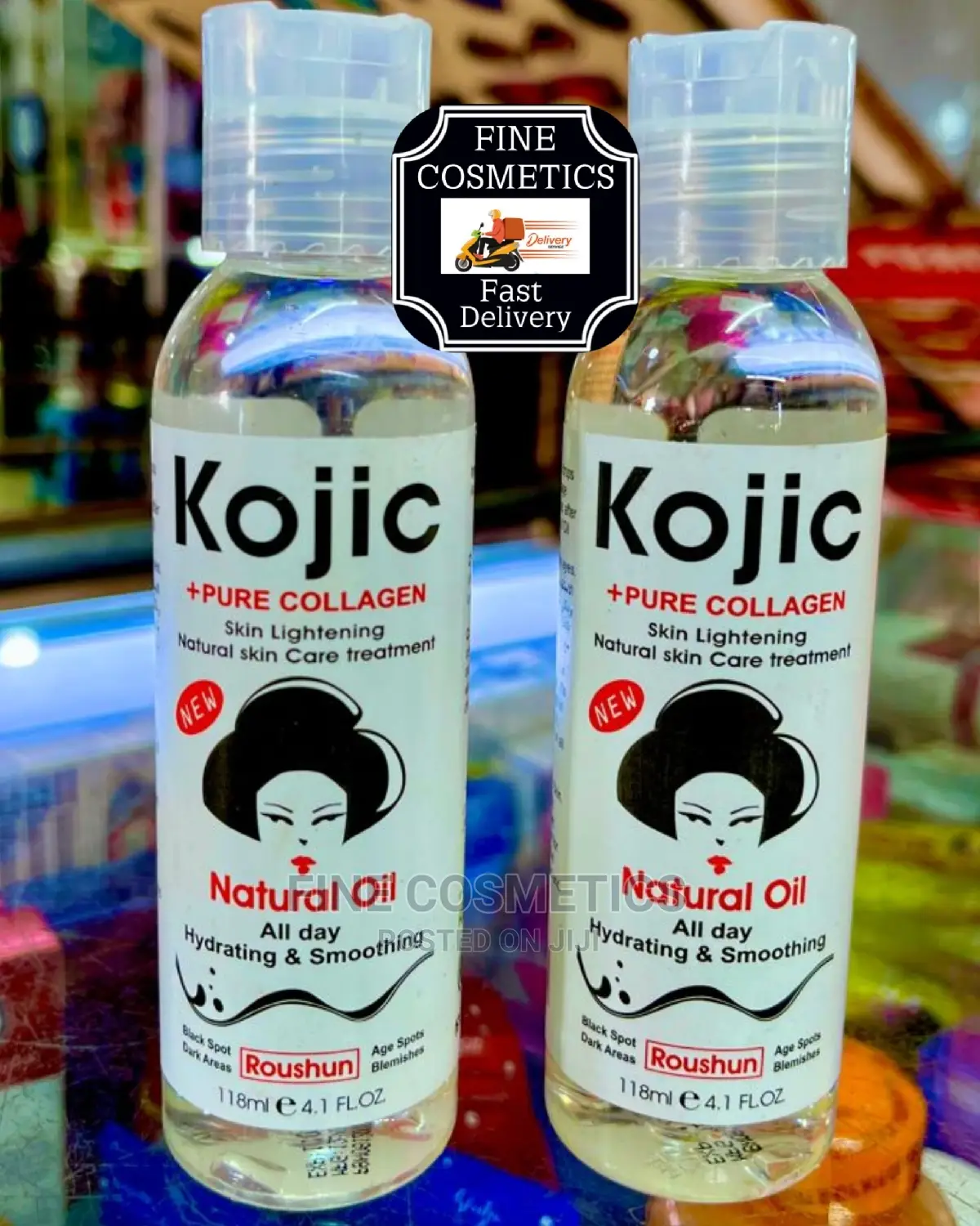 ORIGINAL KOJIC ACID Plus Pure Collagen Skin Whitening Oil in Central ...