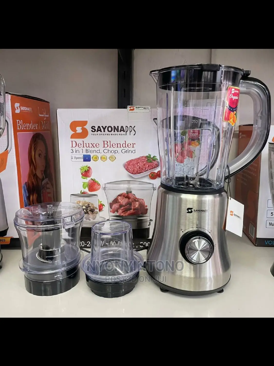Sayona 3 in 1 Delux Blender, Chopper and Grinder in Central Division ...
