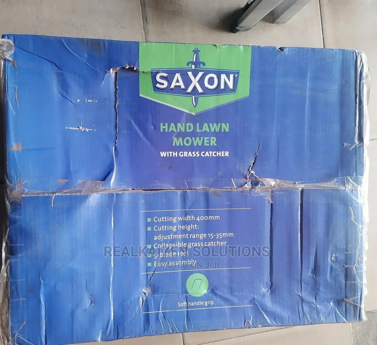 SAXON Manual Hand Push Lawn Mower With Grass Catcher in Central ...