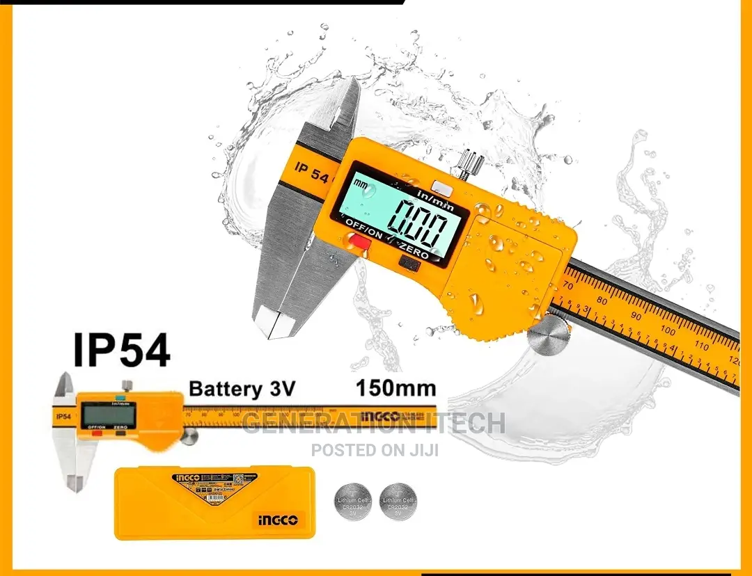 Ingco Digital Vernier Caliper Measuring Tool -IP54 in Central Division ...