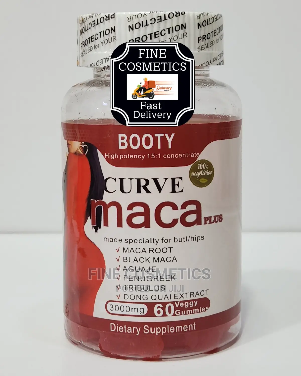 1PC Curve Maca Hip + Butt Enlargement Pills, Oil and Gummies in Central ...