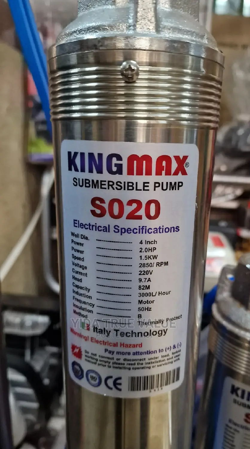 Kingmax Submersible Pump 82m in Central Division - Plumbing & Water ...