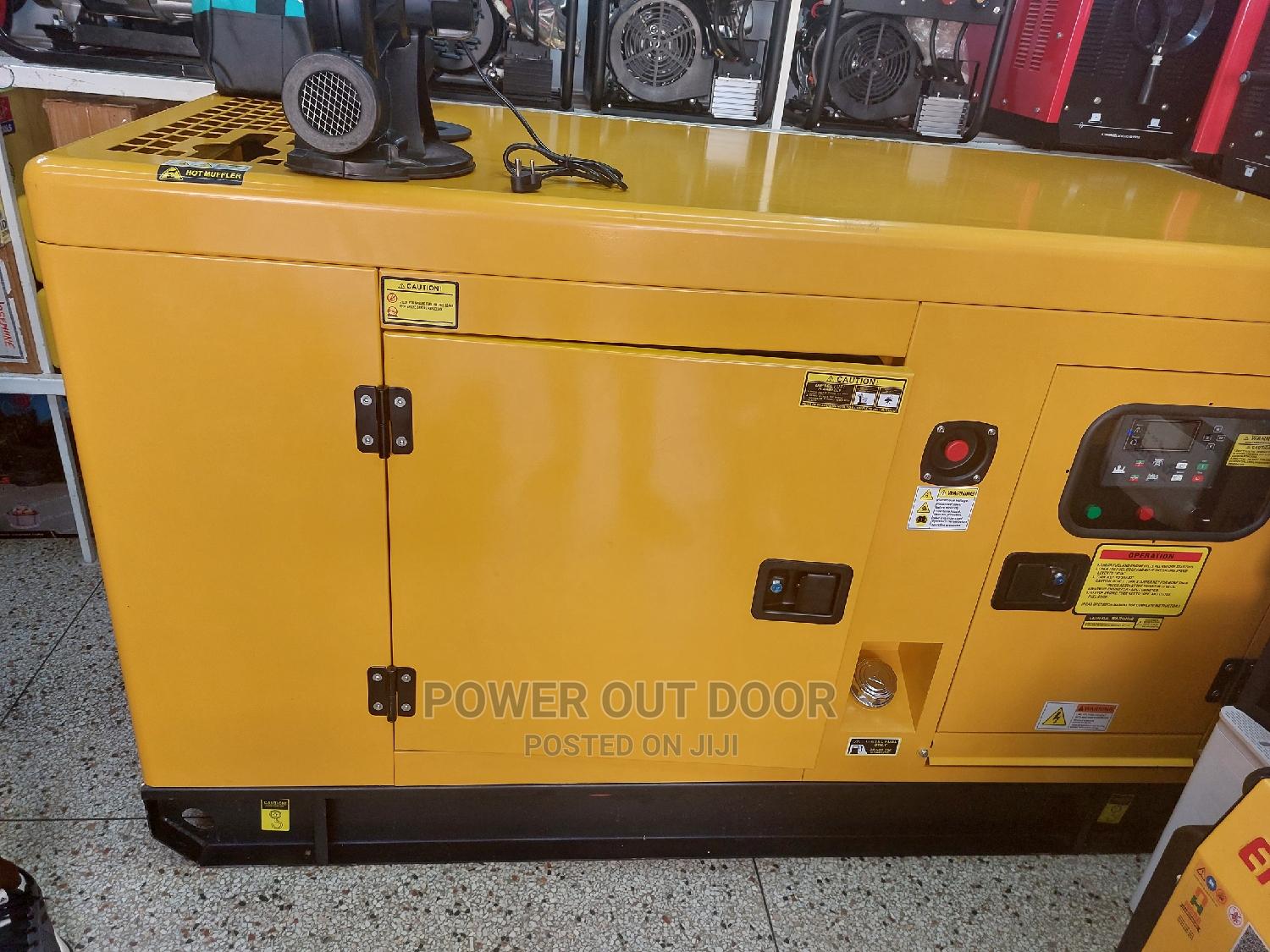 Cat 30 Kva Silent DIESEL Generator AND Automatic Changeover in Central ...