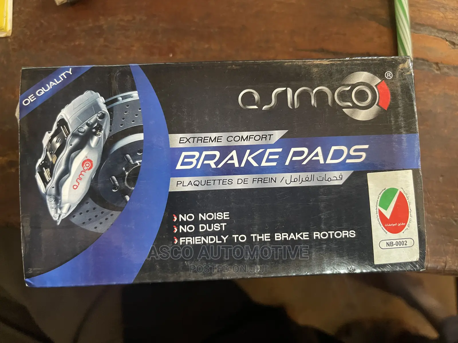 Front Brake Pads for Progres. Asimco Brand in Central Division ...