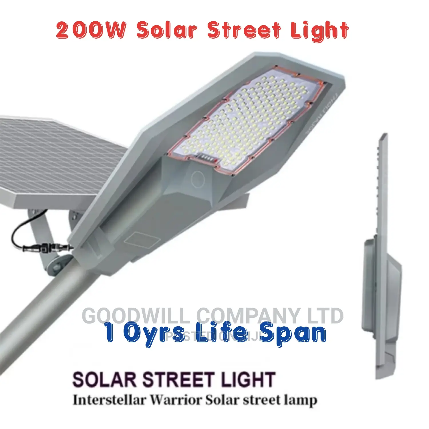 200w Solar Street Light King in Central Division - Solar Energy ...
