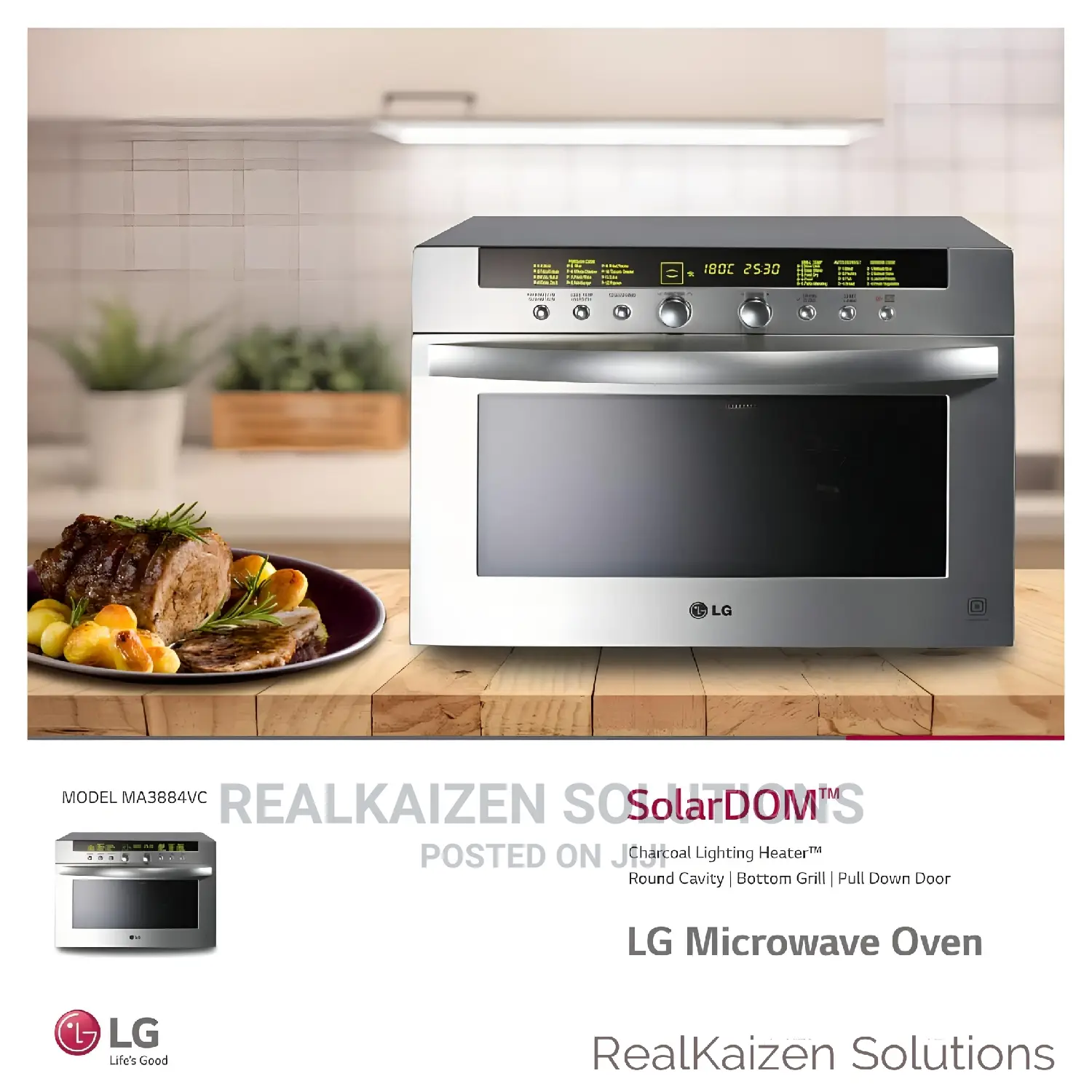 LG 38L Stainless Steel Solardom Convection Oven With Grill in Central ...