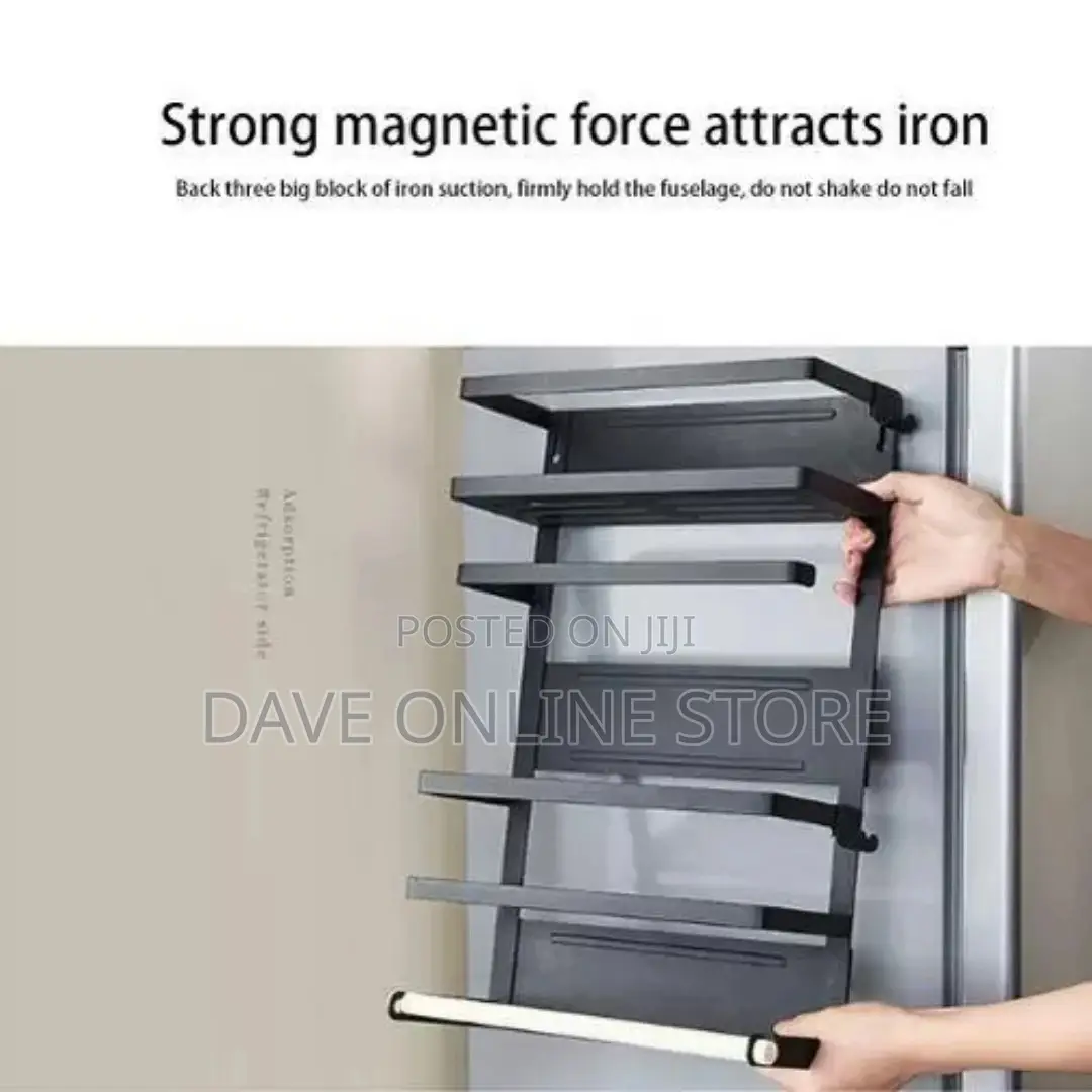 Magnetic Fridge Side Shelf Storage Organizer, for sale - Dave Online ...