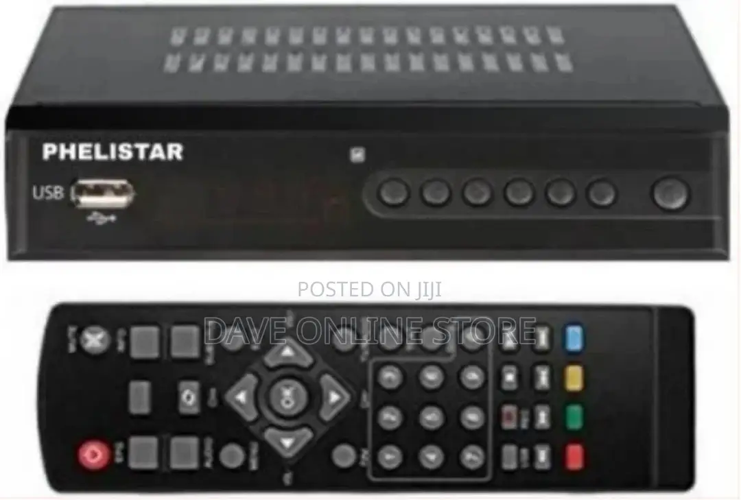 Phelister Free to Air Decoder HD 1080 DVB T2 Terrestrial in Central ...