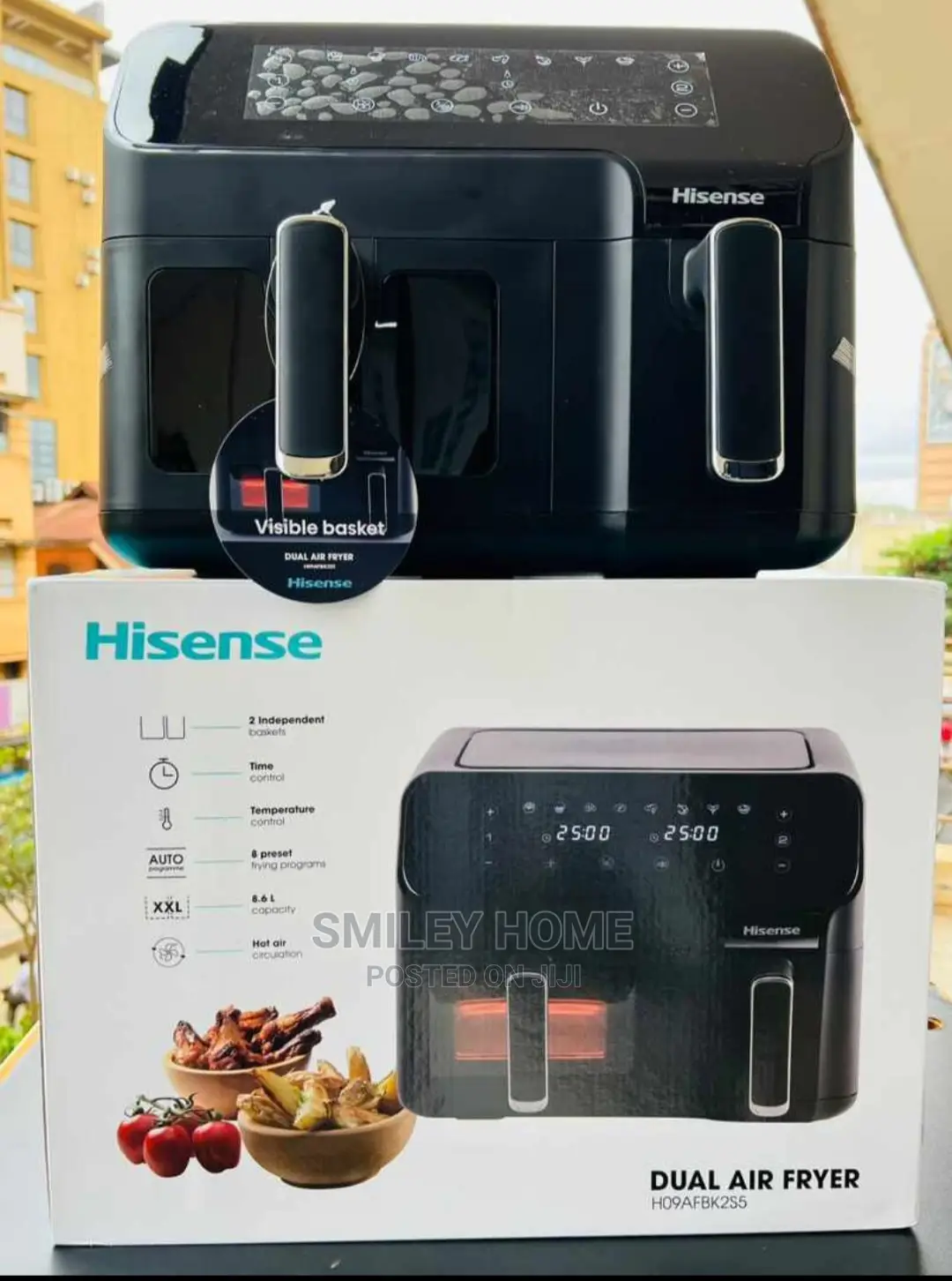 Hisense Dual Air Fryer in Central Division - Kitchen Appliances, Smiley ...