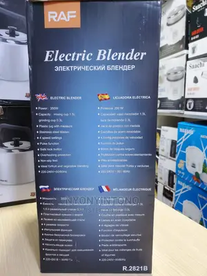 Raf 1.5l Electric Blender in Central Division - Kitchen Appliances, Stephan Nnyombi | Jiji.ug