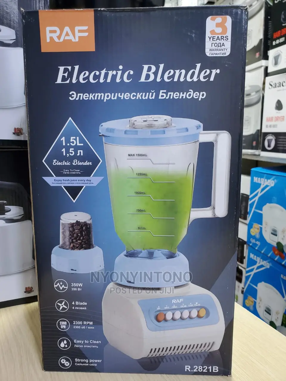 Raf 1.5l Electric Blender in Central Division - Kitchen Appliances ...