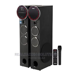 GEEPAS 2.0 Bluetooth USB SD FM Mic RC Tower Speaker System in Central ...