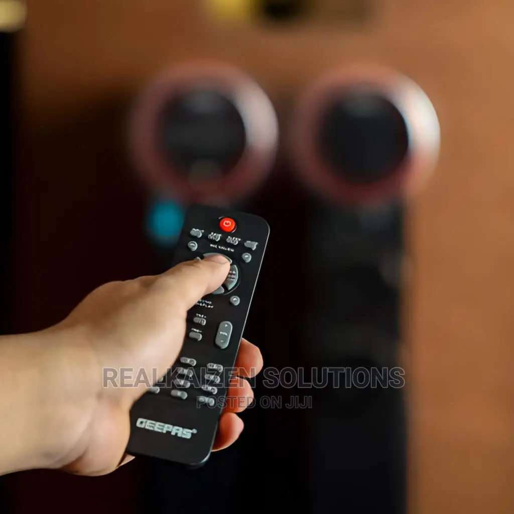 GEEPAS 2.0 Bluetooth USB SD FM Mic RC Tower Speaker System in Central ...