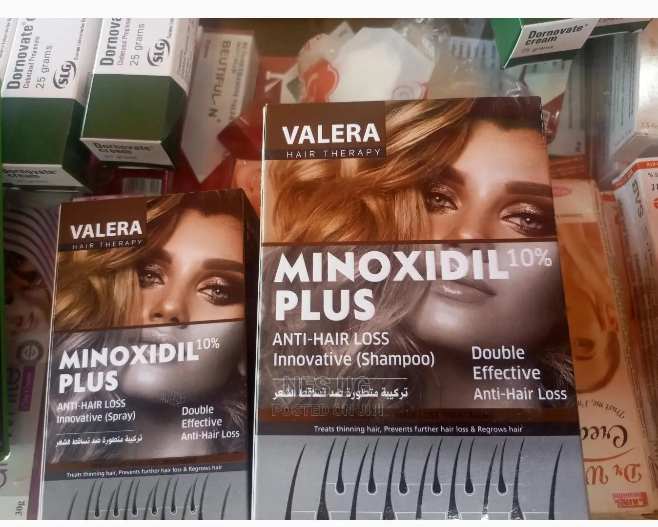 Valera Minoxidil 10% Plus Anti-Hair Loss Spray Shampoo Set in Nakawa ...