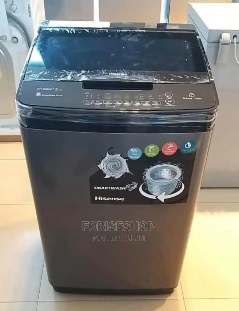 Hisense 10.5kgs Full Automatic Washing Machine || Top Loader in Central ...