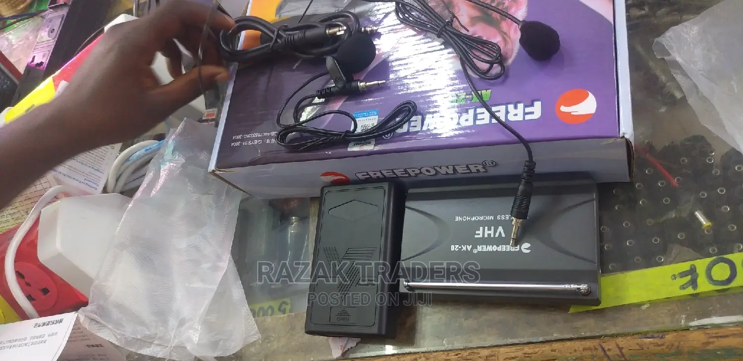 Free Power Microphone AK-20 Single Channel Receiver in Central Division ...
