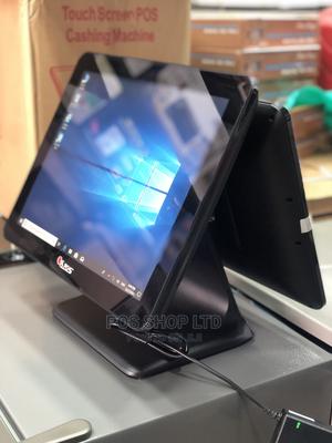 S-Pos Dual Display Touch Screen Pos - Dual Touch Both Sides in Central ...