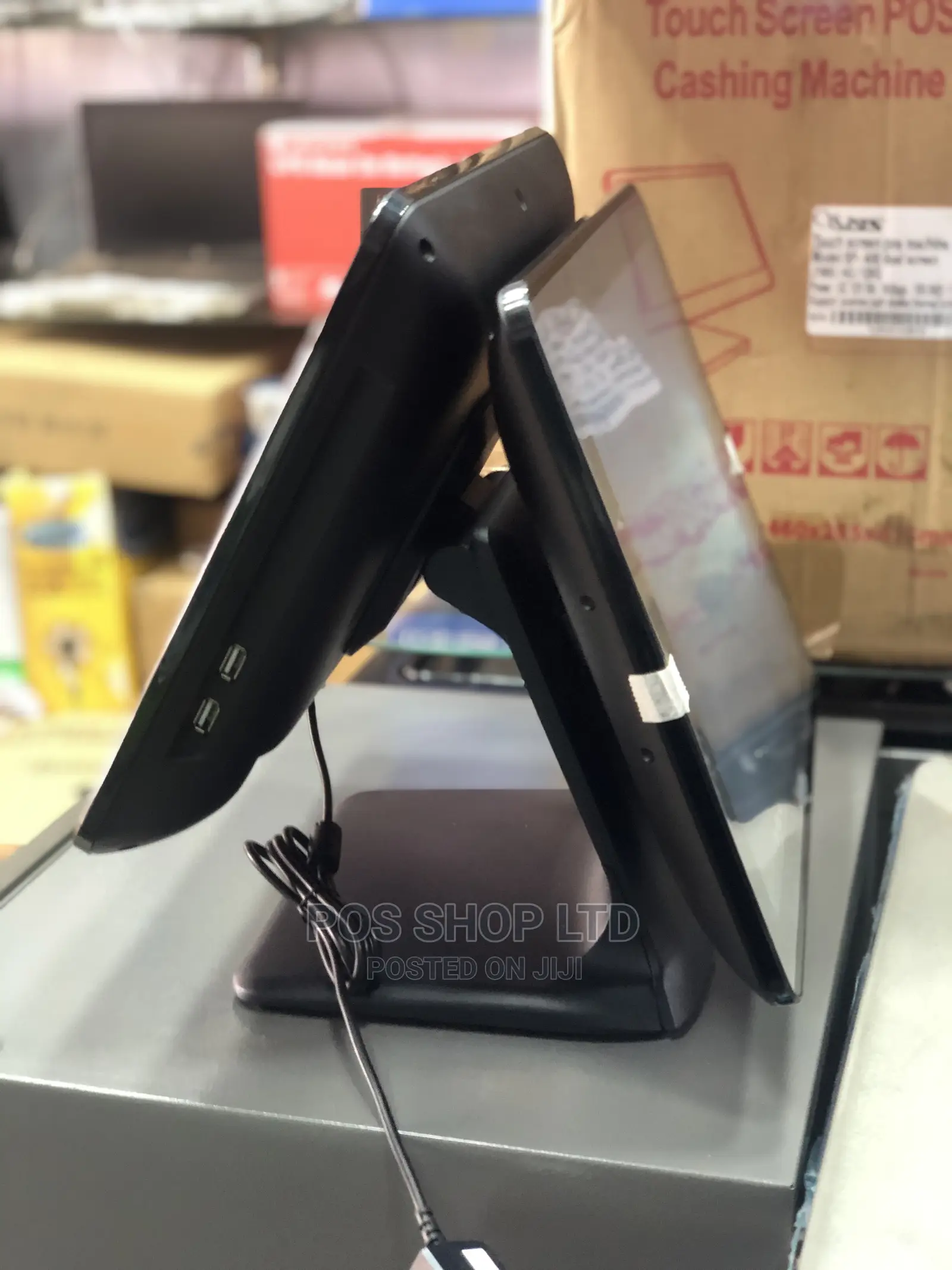 S-Pos Dual Display Touch Screen Pos - Dual Touch Both Sides in Central ...