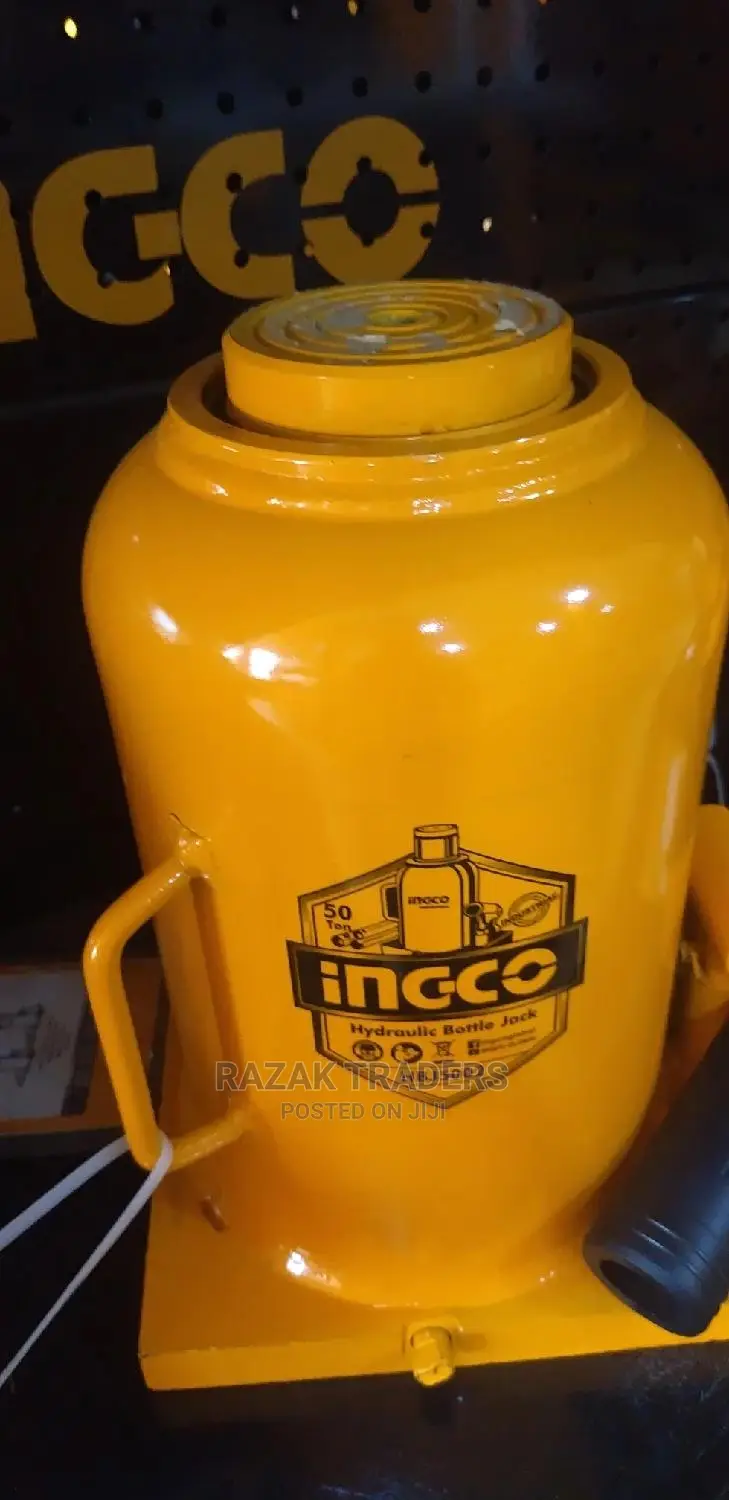Ingco Hbj5002 Hydraulic Bottle Jack 50ton in Central Division - Vehicle ...