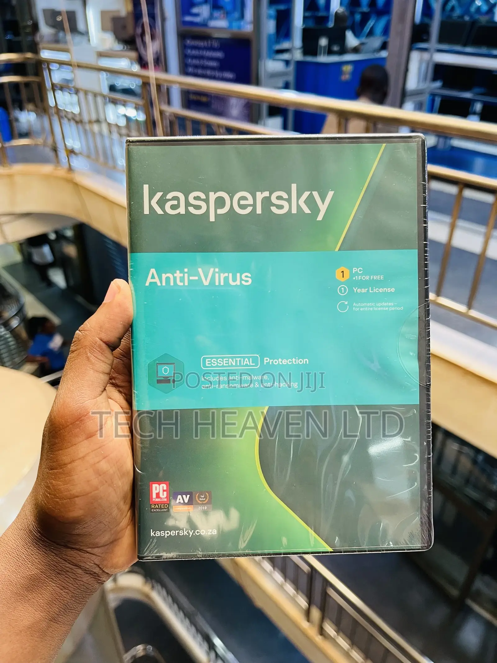 Kaspersky Antivirus 1 Year 1user in Central Division - Software, Uncle ...