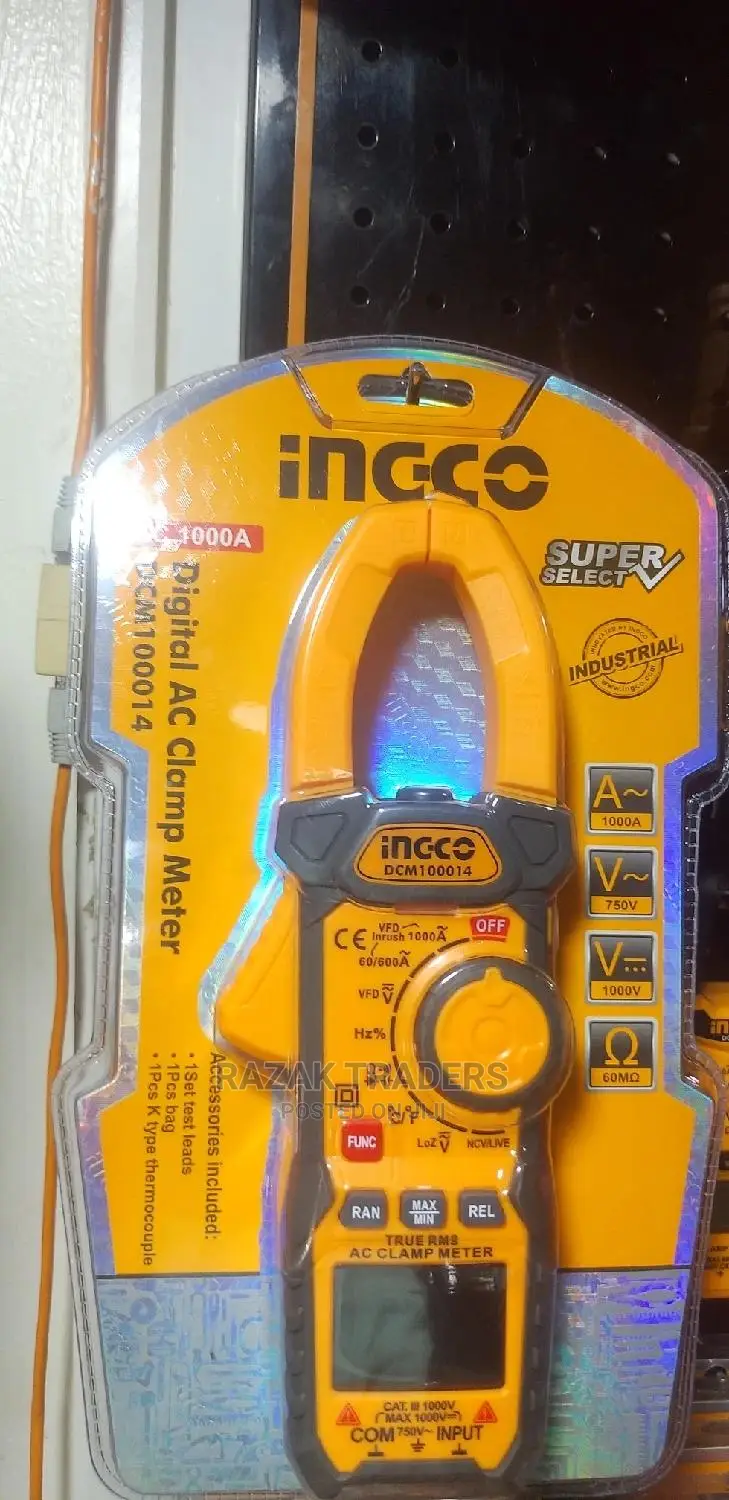 Ingco Digital Ac Clamp Meter in Central Division - Measuring & Layout ...