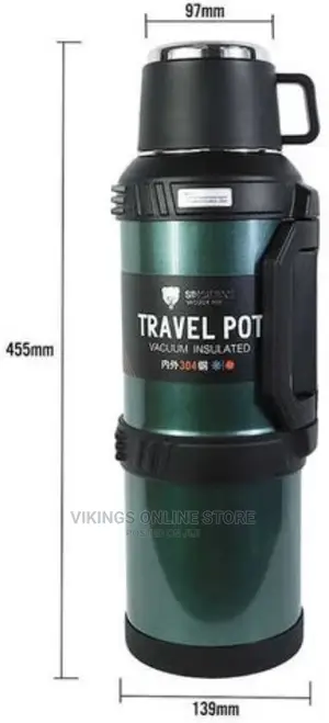 3L Stainless Steel Thermos Bottle Water Vacuum Flask in Central ...