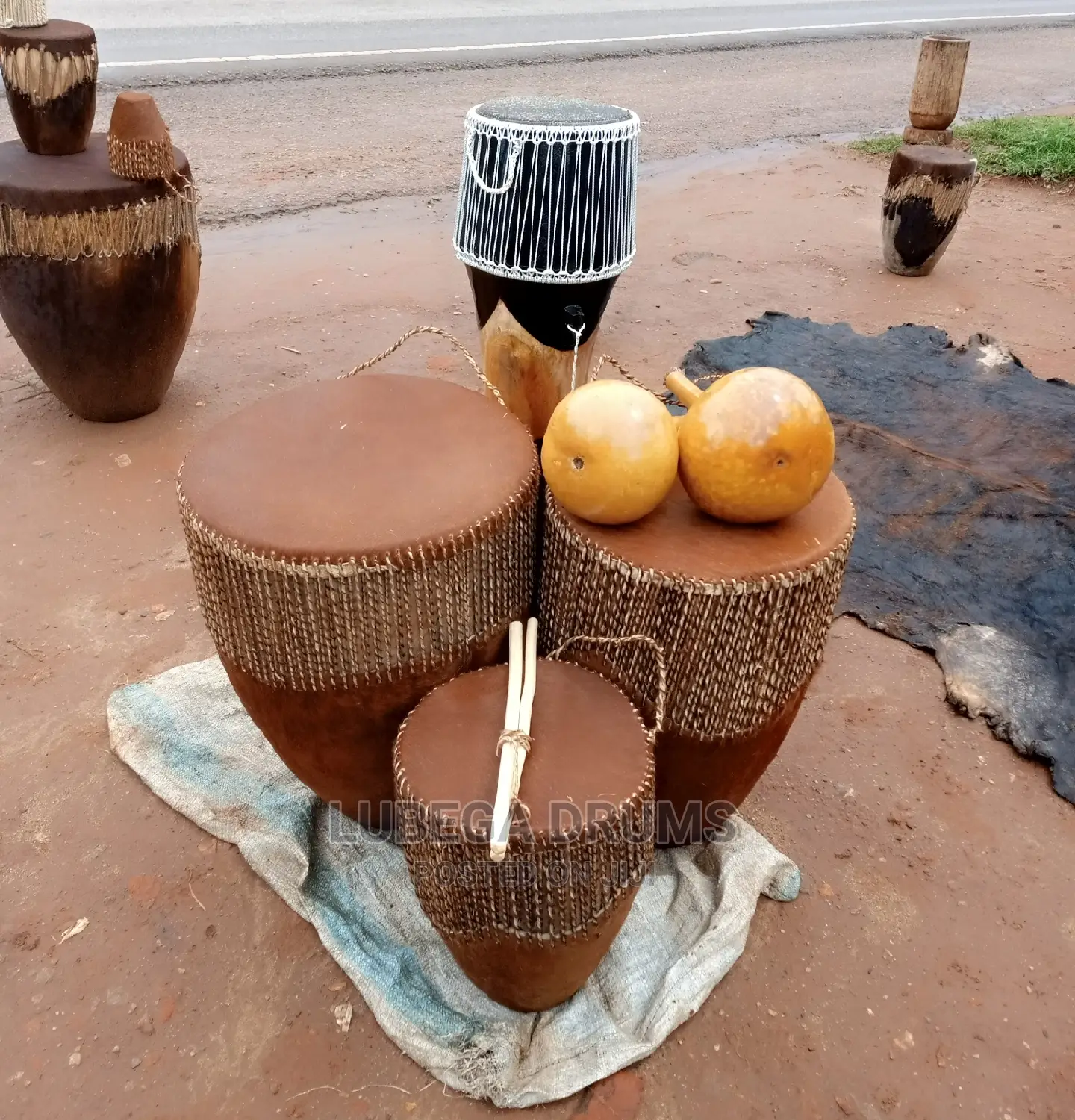 Drums(Engoma) Mini Set in Mpigi / Mpigi - Musical Instruments & Gear ...