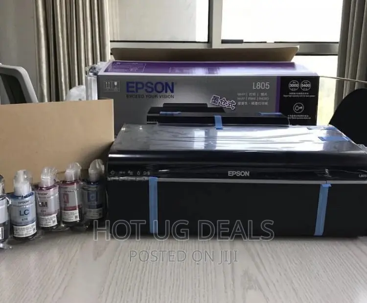 Epson Printers Epson L805 Wi-Fi Photo Ink Tank Printer in Central Division - Printers & Scanners ...