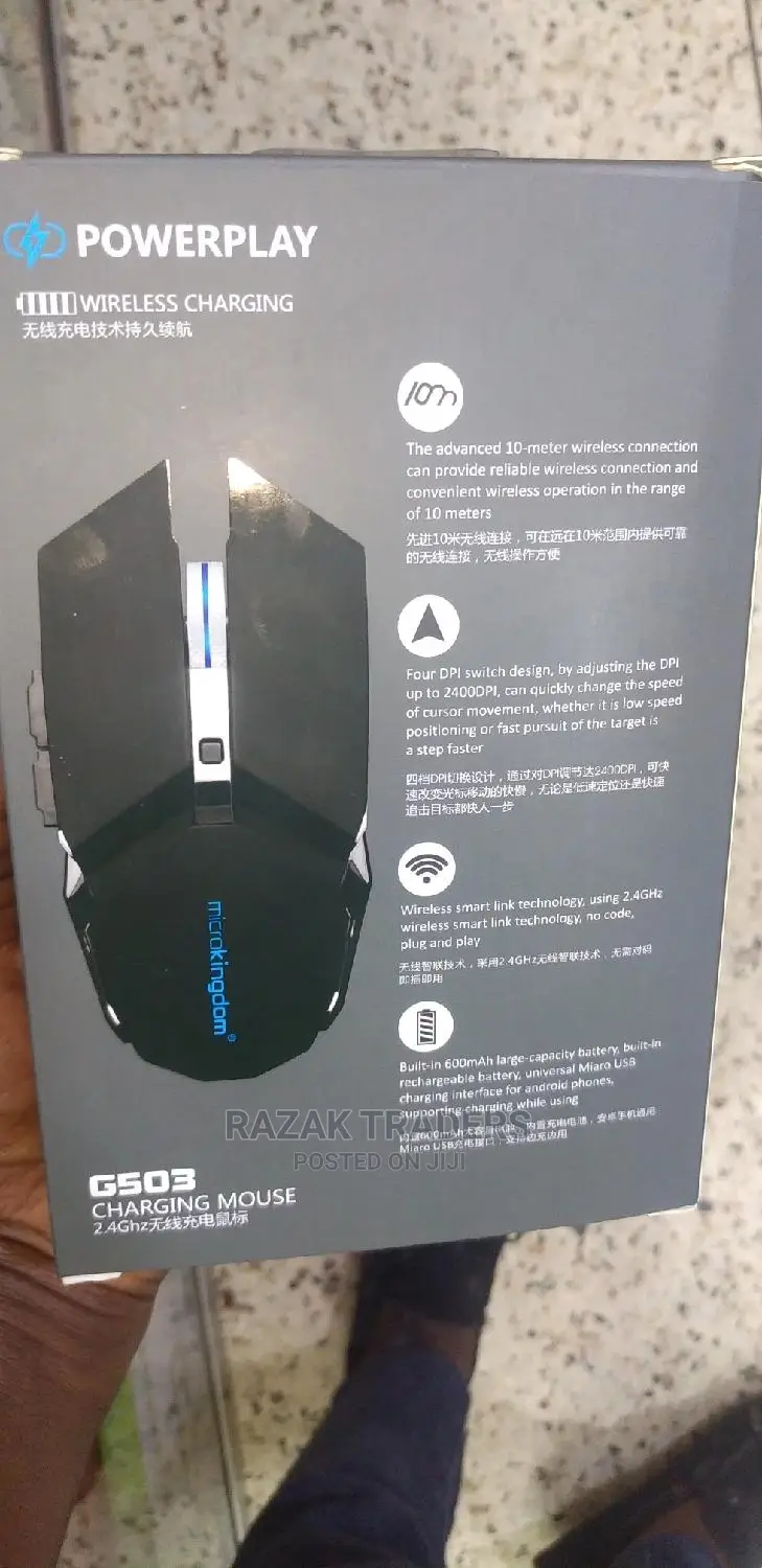 G503 Wireless Charging Gaming Mouse 2.4ghz in Central Division ...